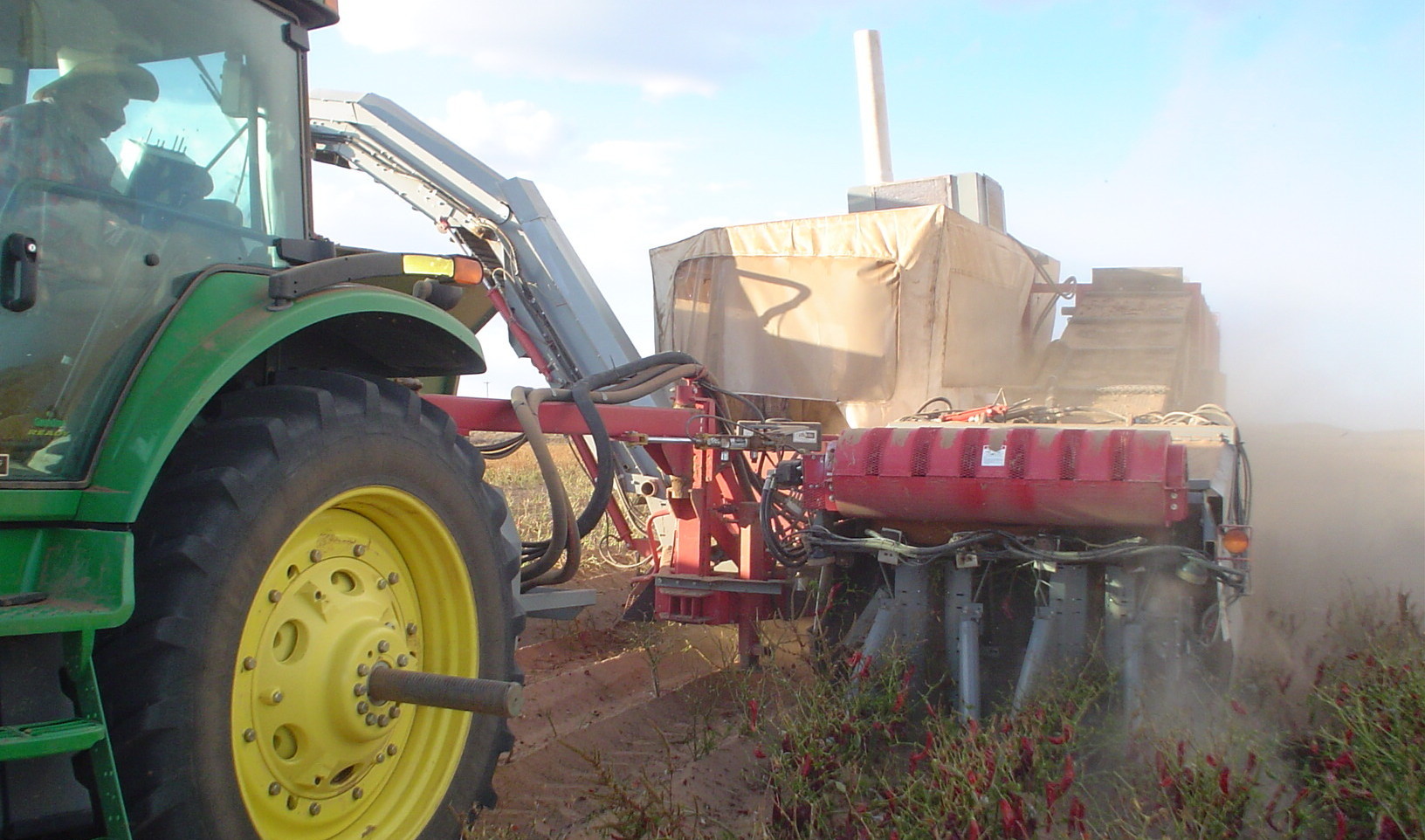 Chili Pepper Harvester - Pik Rite