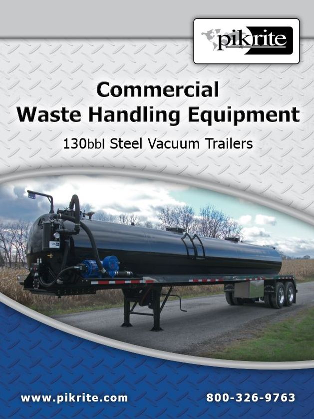 Vacuum Tank Manuals - Pik Rite