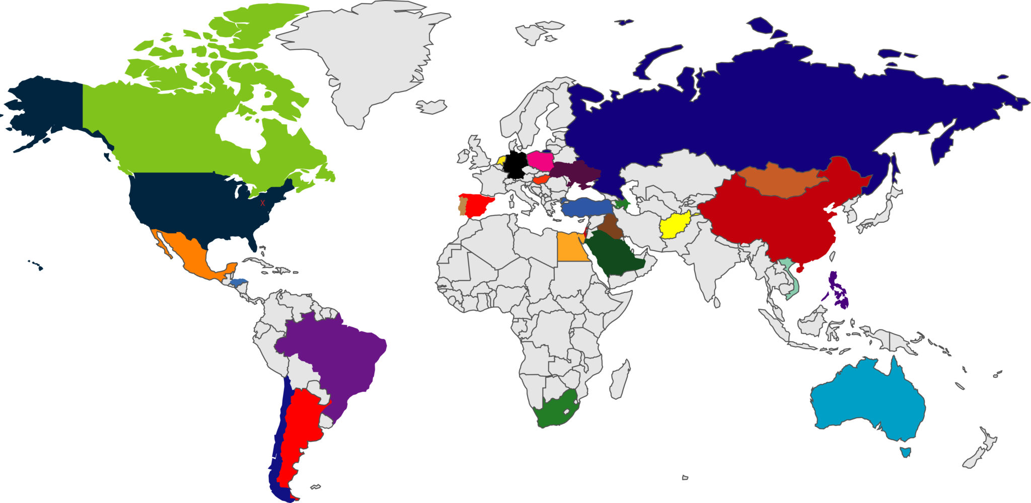 Global Map - Pik Rite